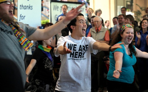 Methodist Update: Fabulous Flashmob for Full Inclusion - Believe Out Loud